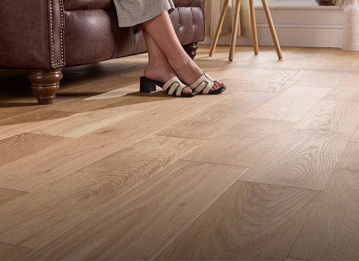 Light Oak Engineered Wood Flooring | Free Flooring Samples | Up to 60% Off