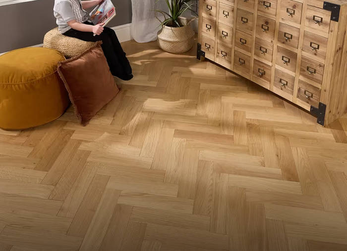 Herringbone Flooring | Free Samples