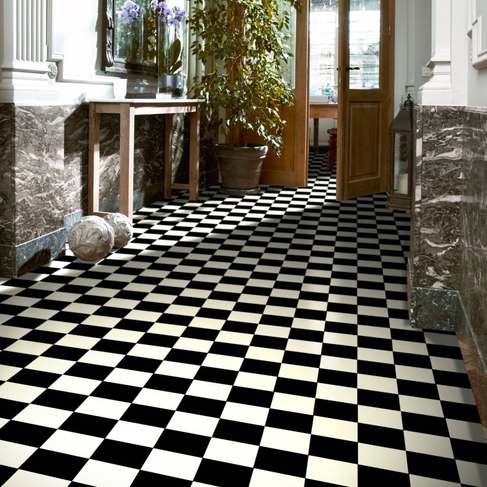 Black Vinyl Flooring & Lino | Free Samples | Factory Direct Flooring