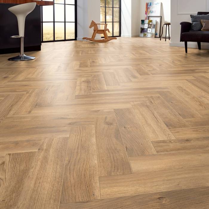 Prestige Herringbone Laminate Flooring Tobacco Light 8mm 4764 – Factory ...